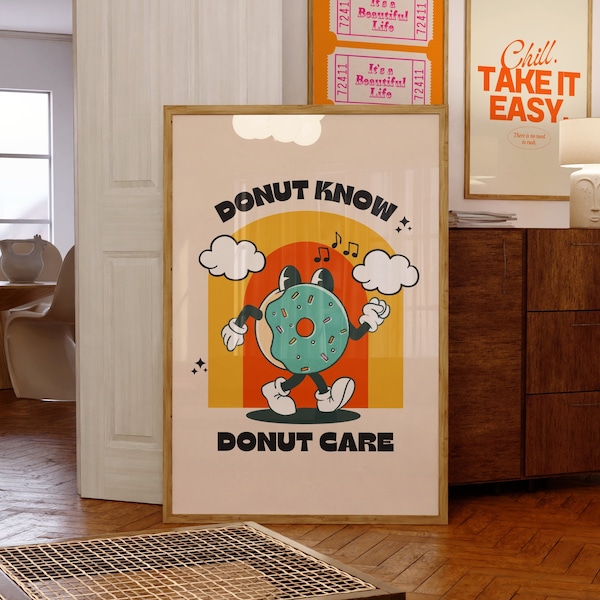 Donut Art - Etsy