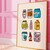 Funky Grocery Items Poster • Colorful Food Art Prints • Cute Kitchen ...