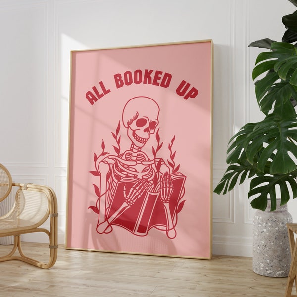 Reading Poster - Etsy