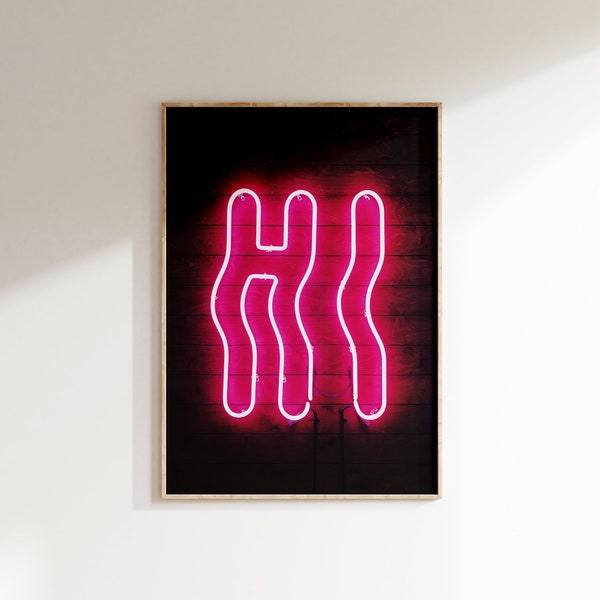 Preppy Neon Signs - Etsy