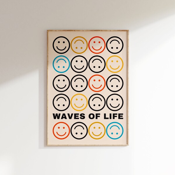 Emotions Poster - Etsy