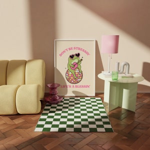 Frog Playing Music on Disco Ball • Trendy Frog Illustration • Frog ...