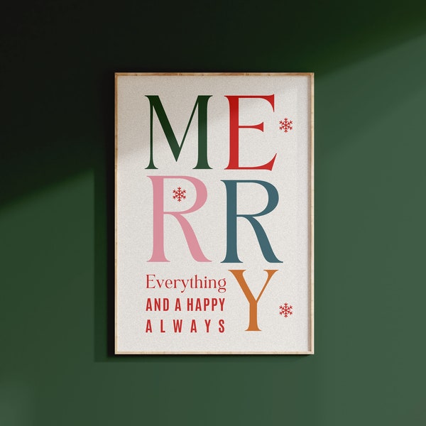 Merry Everything - Etsy