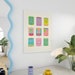 Funky Canned Goods Poster • Colorful Food Art Prints • Eclectic Kitchen ...