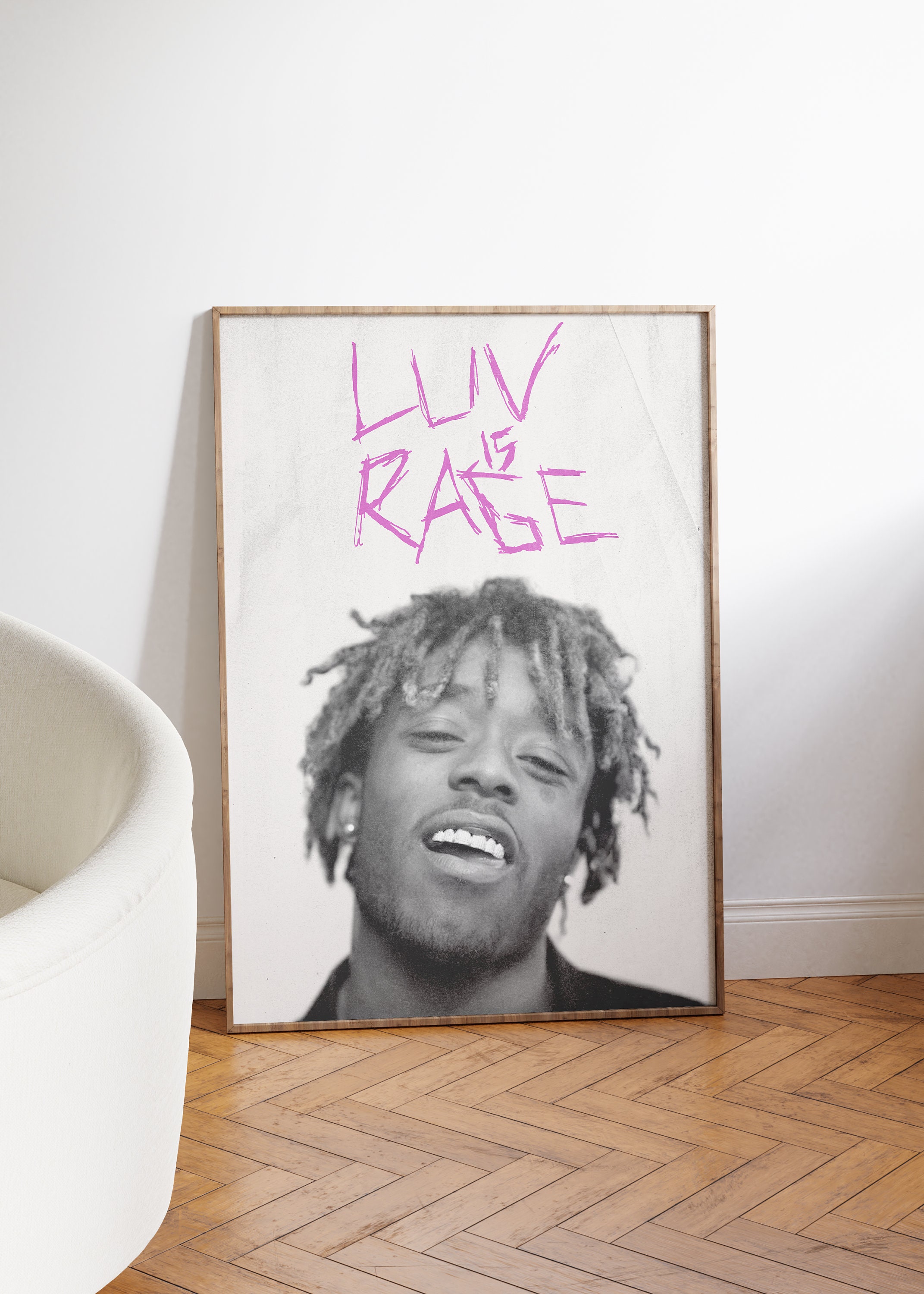Lil Uzi Vert Luv is Rage Poster - Artist Poster, Music Poster, Room Art ...