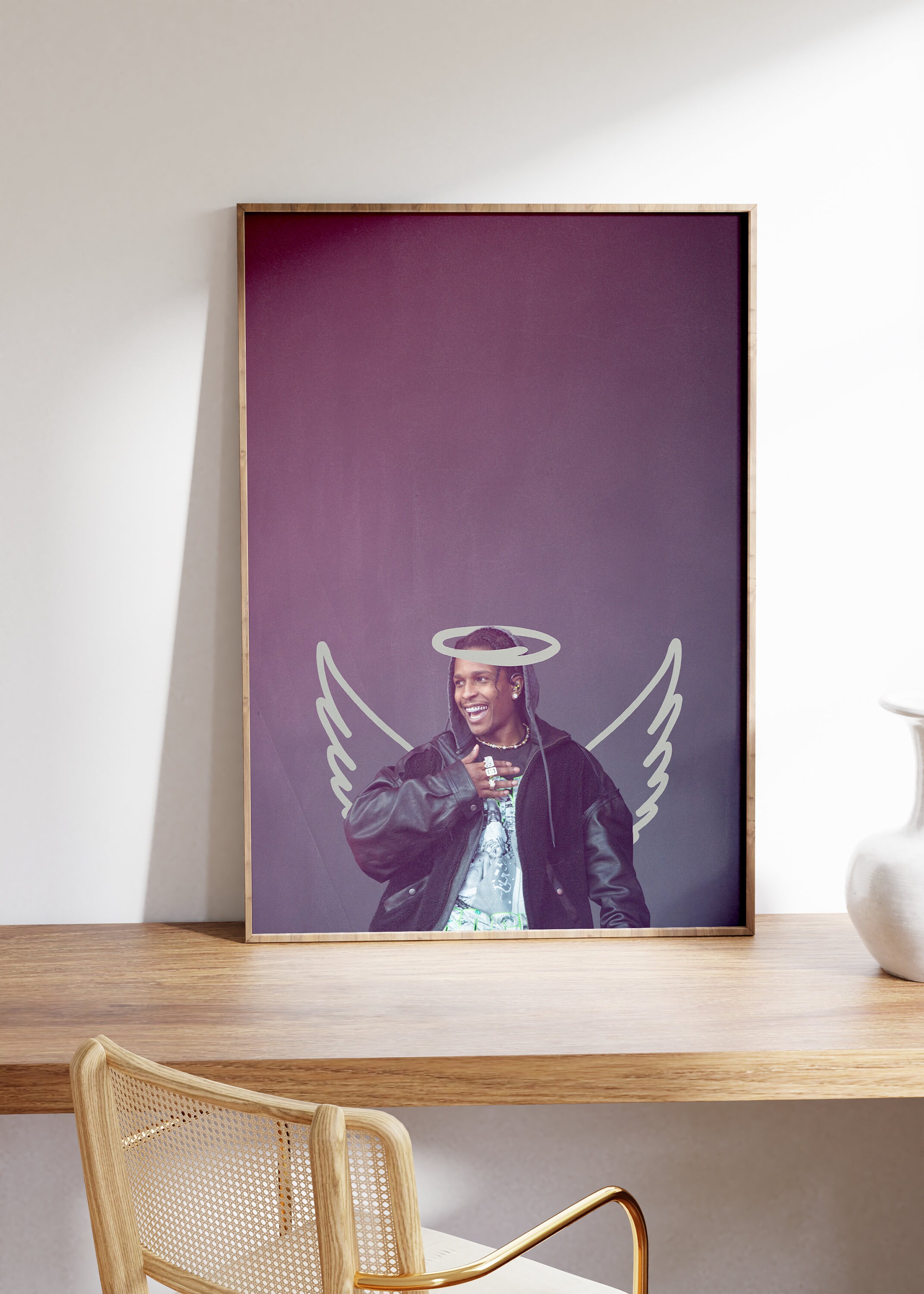 ASAP Rocky Poster Music Art, Artist Poster, Rapper, Room Decor, Bedroom ...