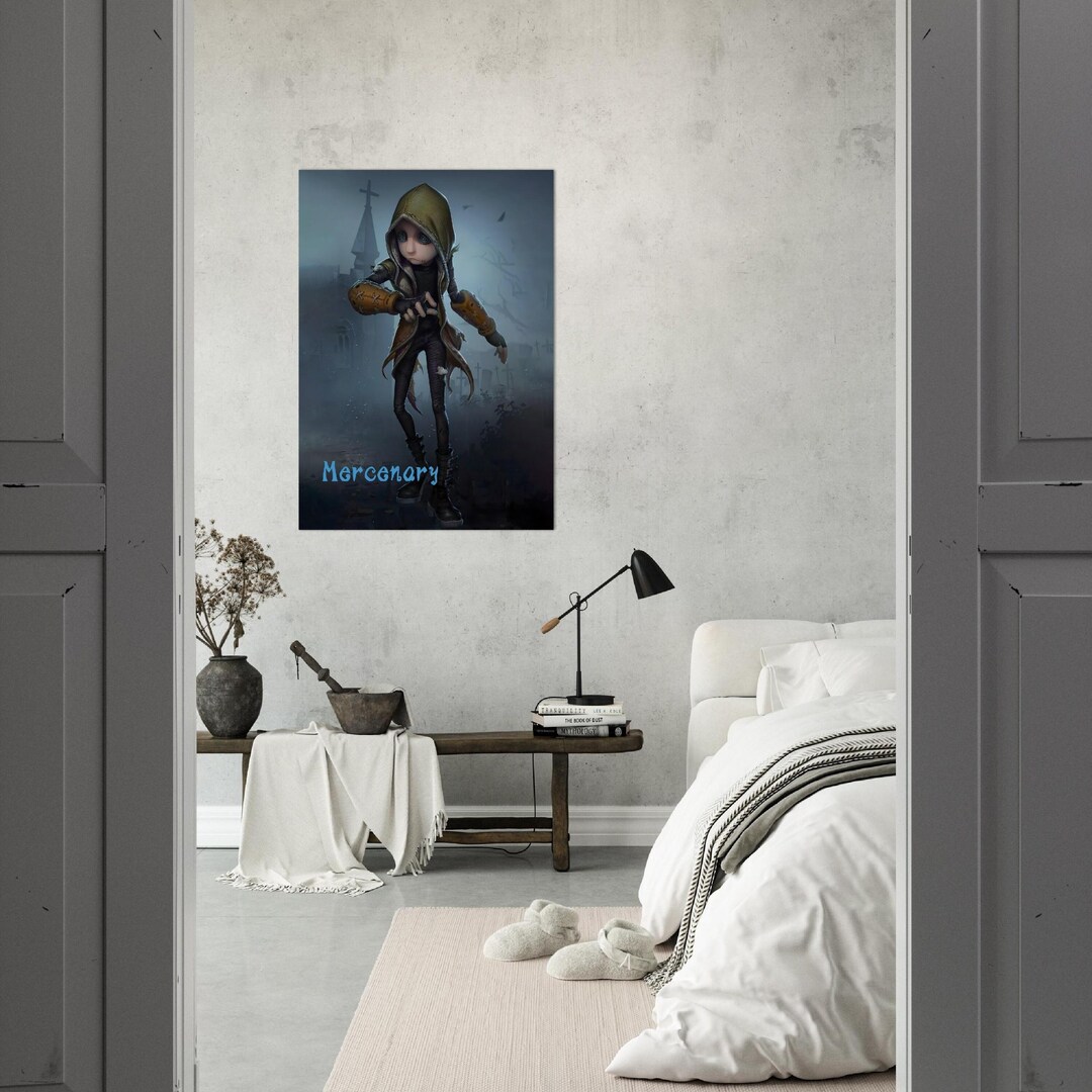 IDV Identity V Game Character Poster Digital Print Mercenary - Etsy