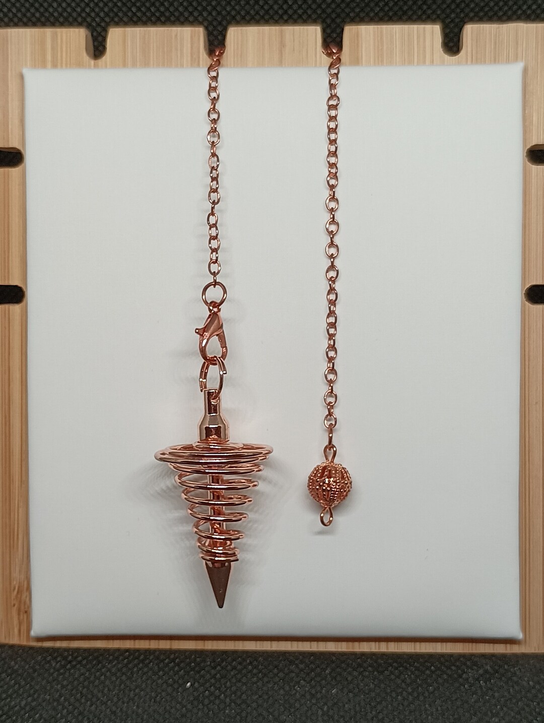 Vibratory Copper Metal Pendulum, Divination Pendulum, Dowsing Pendulum - Etsy