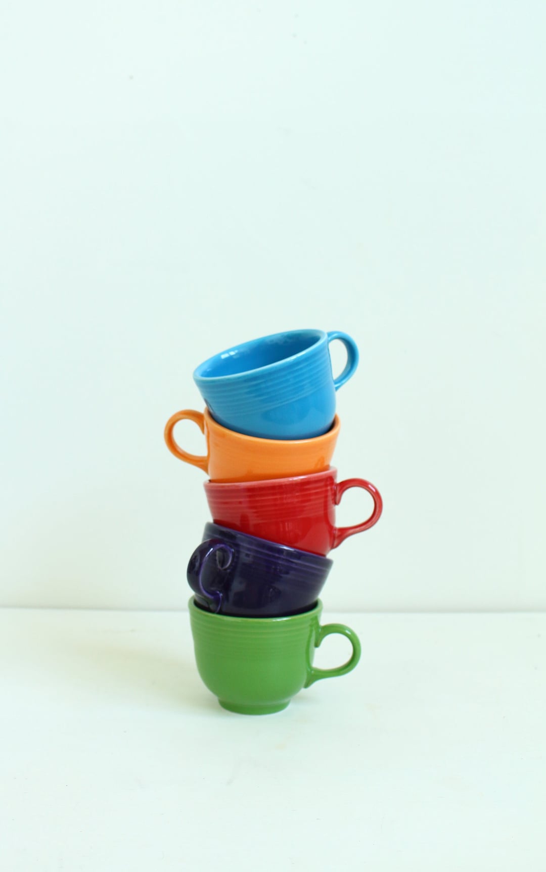 Vintage Fiestaware Retro Kitchen Decor Vintage Coffee Cups - Etsy