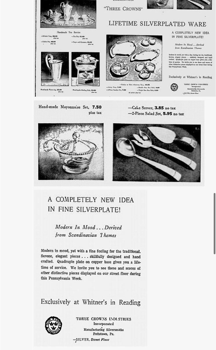 Brass Salad Servers Vintage Brass Serveware Scandinavian Kitchen ...