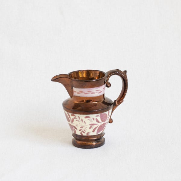Lusterware Pitcher - Etsy