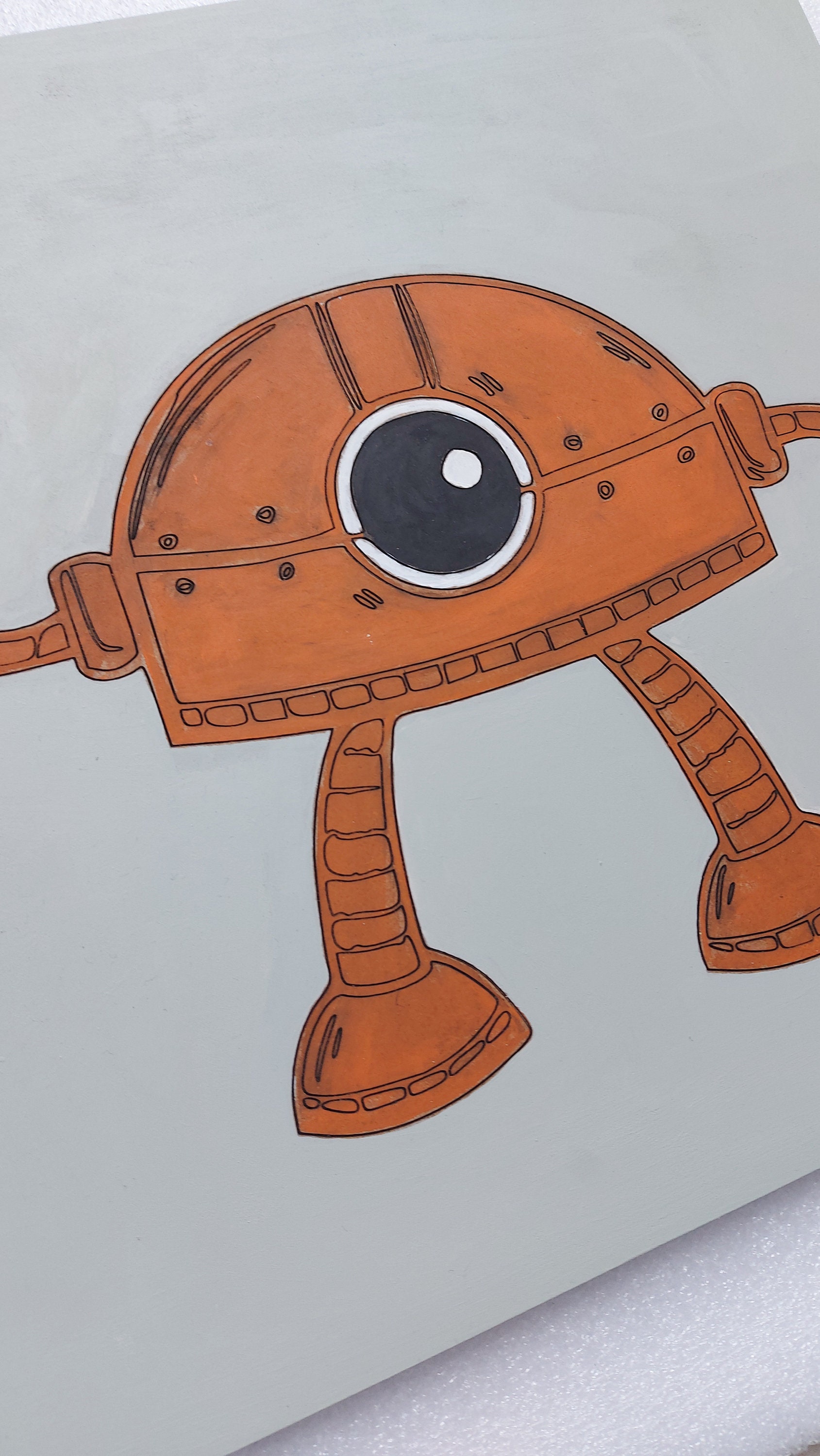 Rusty Robots, Robot Wall Art for Kids Room, Robots, Kids Wall Art, Kids ...
