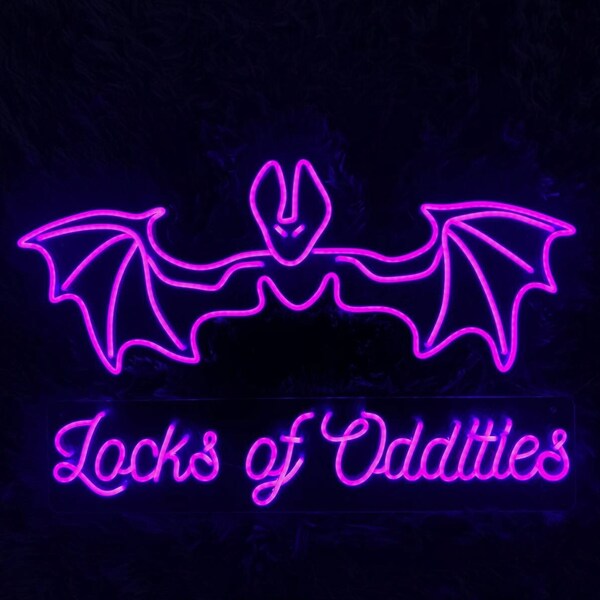 Bat Neon Sign - Etsy