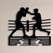 Custom Boxing Metal Led Medal Hanger, Boxing Wall Hanging Decoration ...