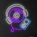 MP3 Player Neon Sign, MP3 Player Led Sign, Custom Neon Sign, MP3 Record ...