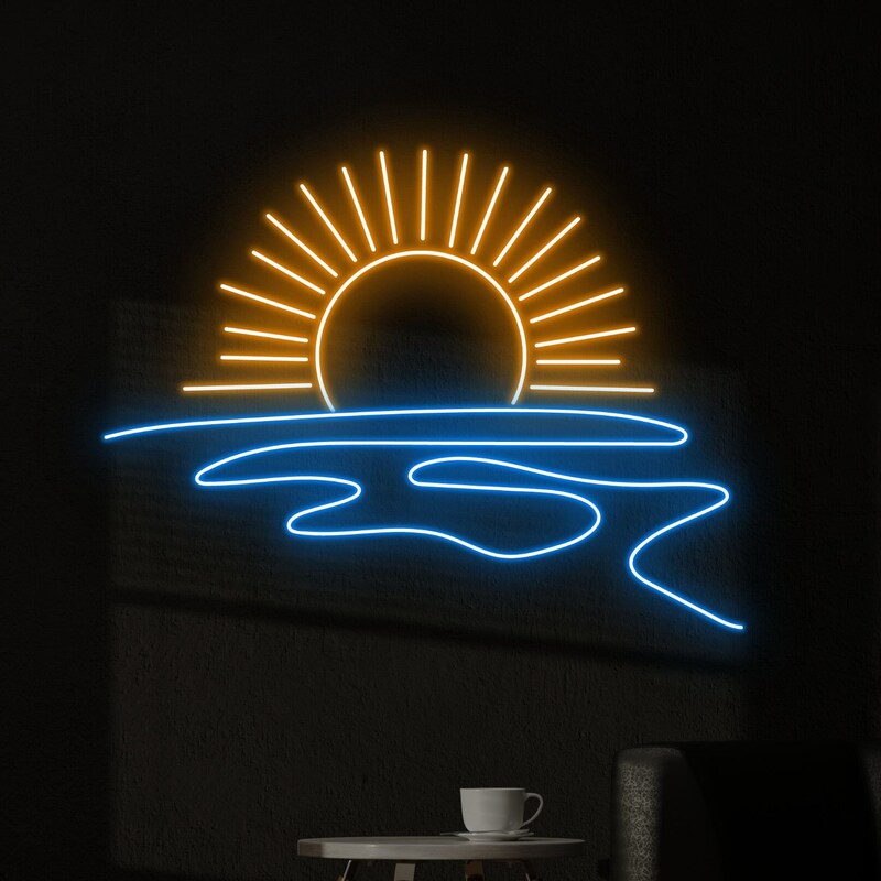 Sunset Neon Sign - Etsy