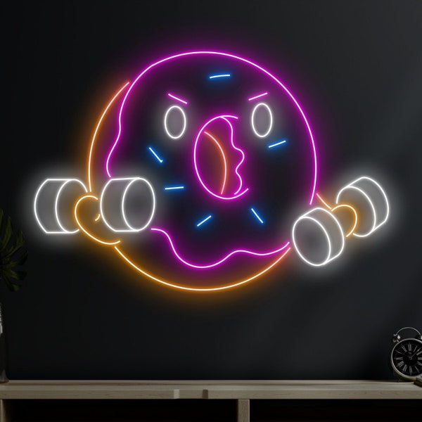 Weight Lifting Neon Sign - Etsy