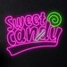 Sweet Candy Shop Neon Sign, Sweet Candy Shop Led Sign, Custom Neon Sign ...