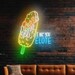 I Like You Elote Neon Sign, Elote Corn Mexican Led Sign, Custom Neon ...