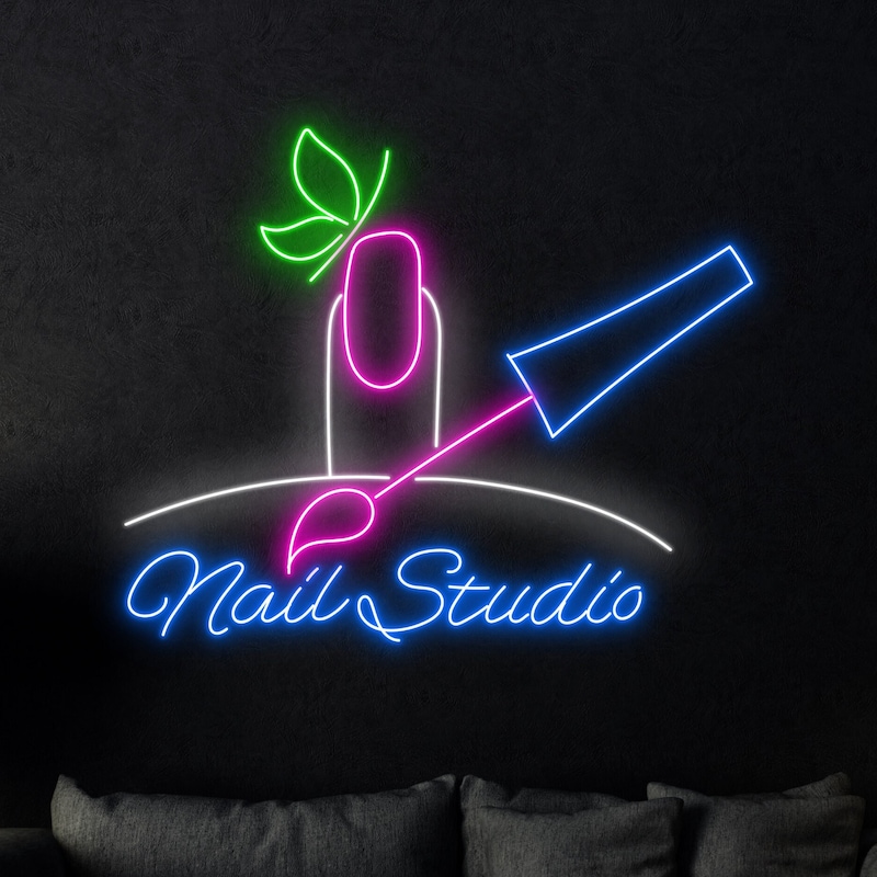 Nail Studio Decor - Etsy