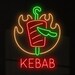 Doner Kebab Neon Sign, Doner Kebab Led Sign, Custom Neon Sign, Kebab ...