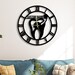 Boxing Vinyl Record Large Wall Clock, Wall Clock Unique for Home Decor ...