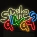 Smile Always Neon Sign, Smile Always Quote Sign, Custom Neon Sign ...