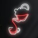 Tea Pot Tea Cup Neon Sign, Tea Time Led Sign, Custom Neon Sign, Coffee ...