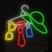 Clothes Hanger Neon Sign, Wardrobe Hanger Led Sign, Custom Neon Sign ...