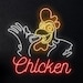 Cute Chicken Neon Sign, Fried Chicken Led Sign, Custom Neon Sign, Fried ...