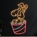 Fried Chicken Neon Sign, Fried Chicken Led Sign, Custom Neon Sign ...
