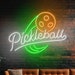 Open Pickleball Court Neon Sign, Pickleball Led Sign, Custom Neon Led ...