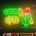 Corn Elote Neon Sign, Open Elote Fast Food Restaurant Wall Decor Led ...