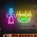 Hookah Bar Neon Sign, Shisha Hookah Bar Led Sign, Custom Neon Sign, Bar ...