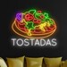 Tostadas Led Sign, Tostadas Neon Sign, Custom Neon Sign, Mexican ...