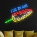 I Like You Elote Neon Sign, Elote Led Sign, Custom Neon Sign, Fast Food ...