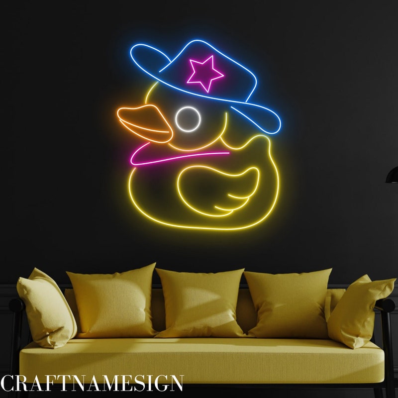 Duck Neon Sign - Etsy