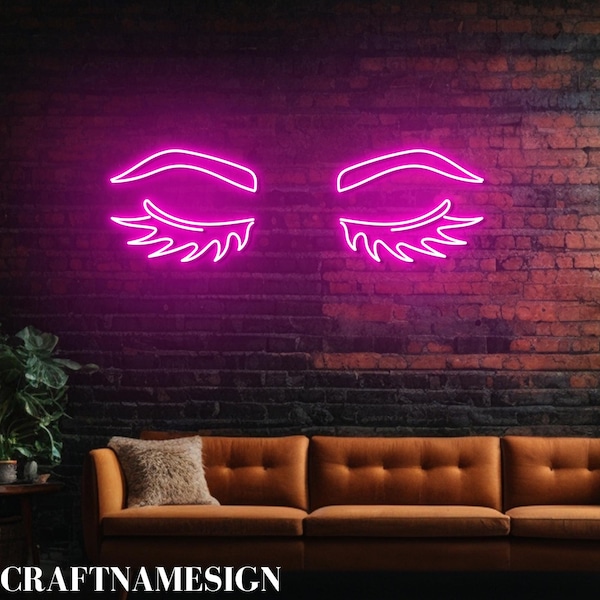 Eyelash Sign - Etsy