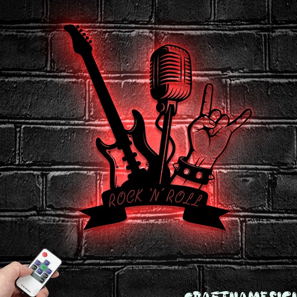 Rock and Roll Room Decorations - Etsy