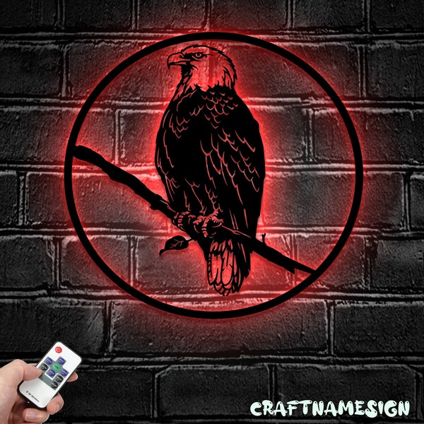 Bald Eagle Wall Light - Etsy