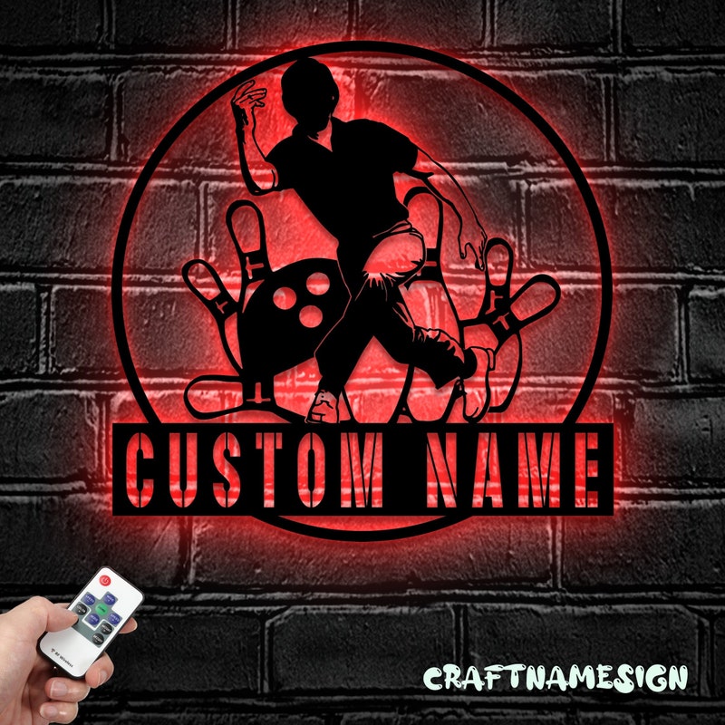 Bowling Alley Sign - Etsy