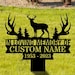 Custom Deer Hunting Memorial Stake, Cemetery Stake, Grave Marker ...