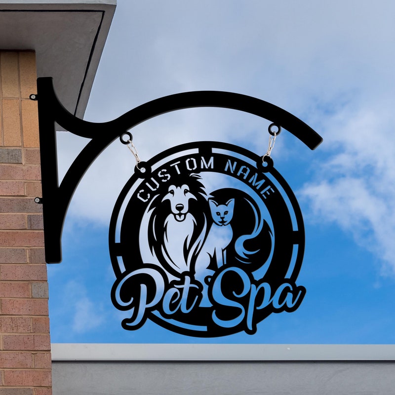 Custom Metal Signs Dog Spa - Etsy