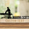 Custom Wooden Excavator Driver Desk Name Plate, Excavator Metal ...