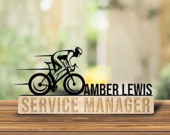 Custom Wooden Civil Engineer Desk Name Plate, Engineer Metal Nameplate ...