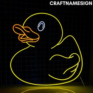 Baby Duck Neon Sign, Baby Duck Led Sign, Custom Neon Sign, Gifts for ...