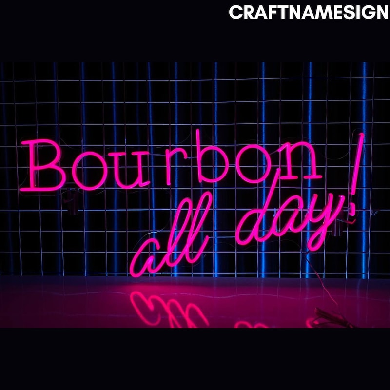 Neon Bar Sign - Etsy