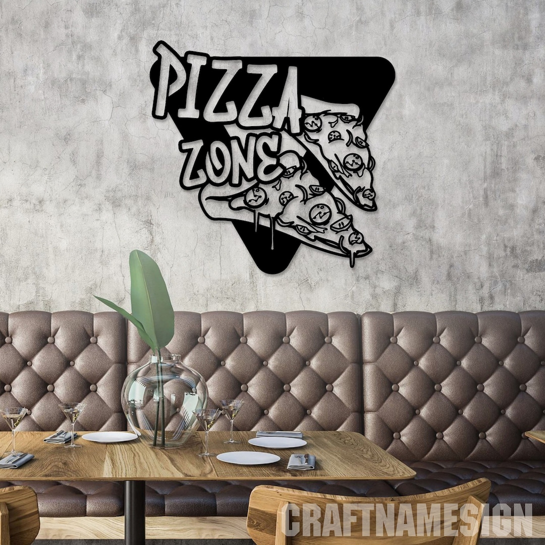 Pizzeria Sign, Pizza Sign, Shop Sign, Kitchen Decor, Personalised Gifts ...