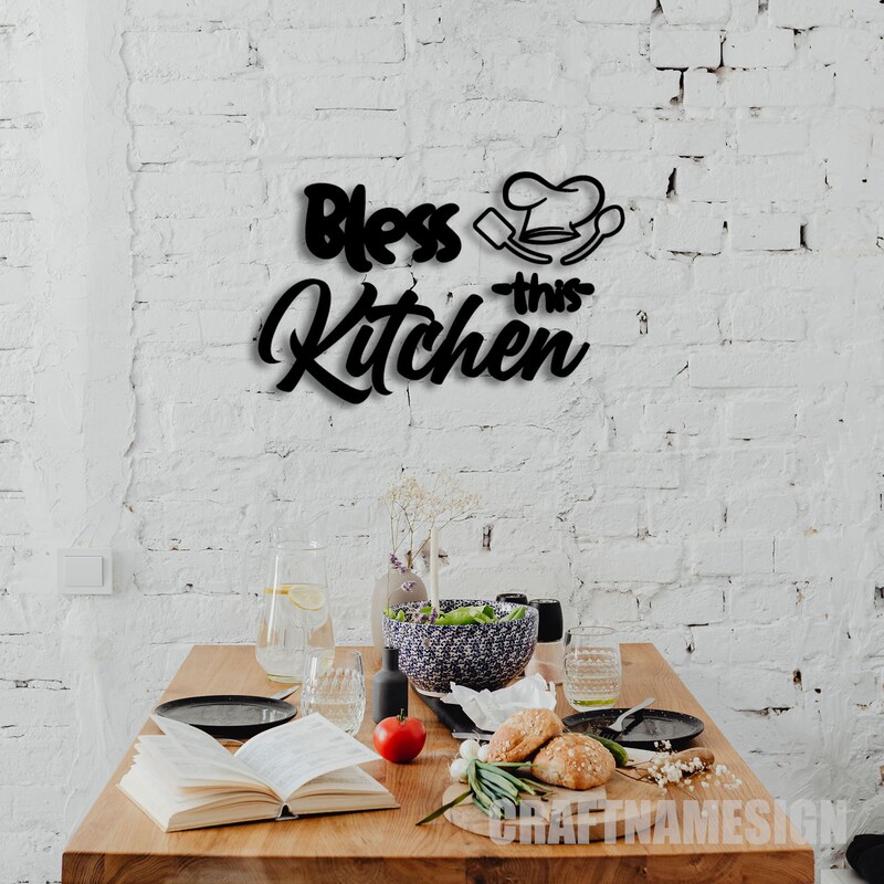 Metal Wall Art Kitchen - Etsy