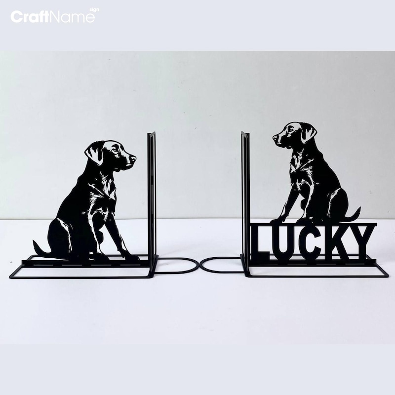 Dog Bookends - Etsy